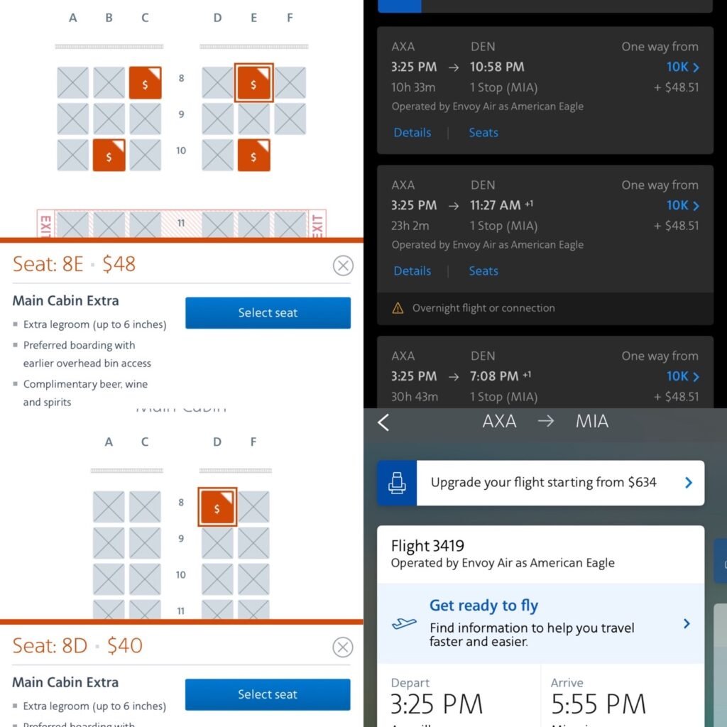 REVIEW: American Airlines Embraer 175 – Business Class (AXA-MIA ...